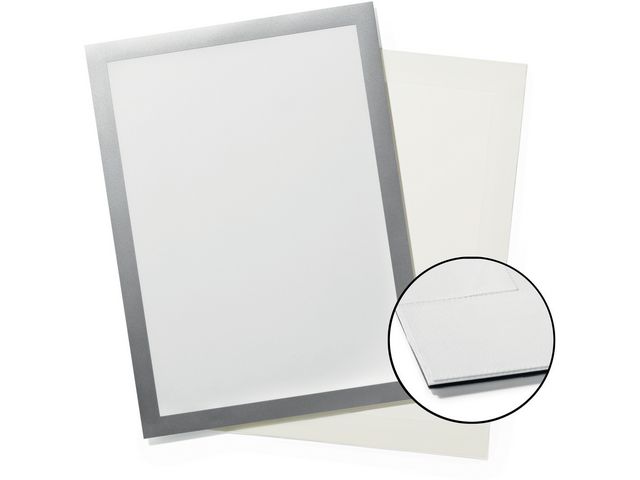 Magnetram DURAFRAME SUN UV A4 svart 2/FP - Sidewalk