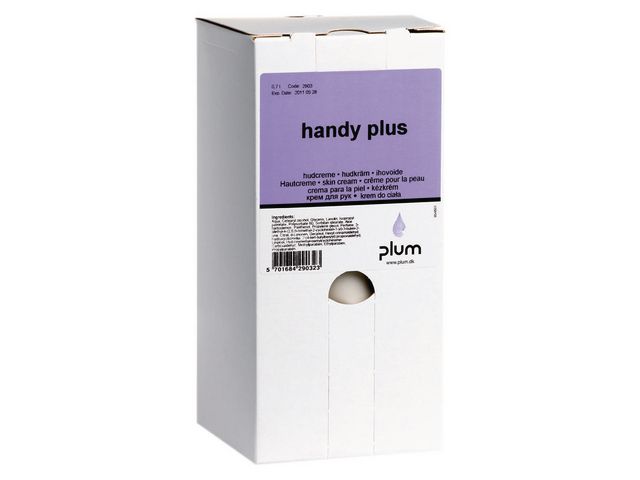 Handcreme PLUM Handy Plus kassett 700ml - Sidewalk